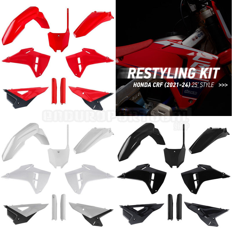 Kit de Plásticos POLISPORT RESTYLING HONDA CRF 250R 22-24, CRF 450R 21 ...